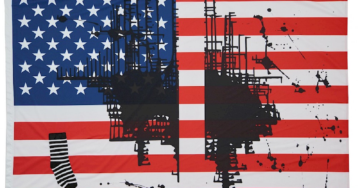 Josephine Meckseper's statement regarding Untitled (Flag 2), Josephine ...